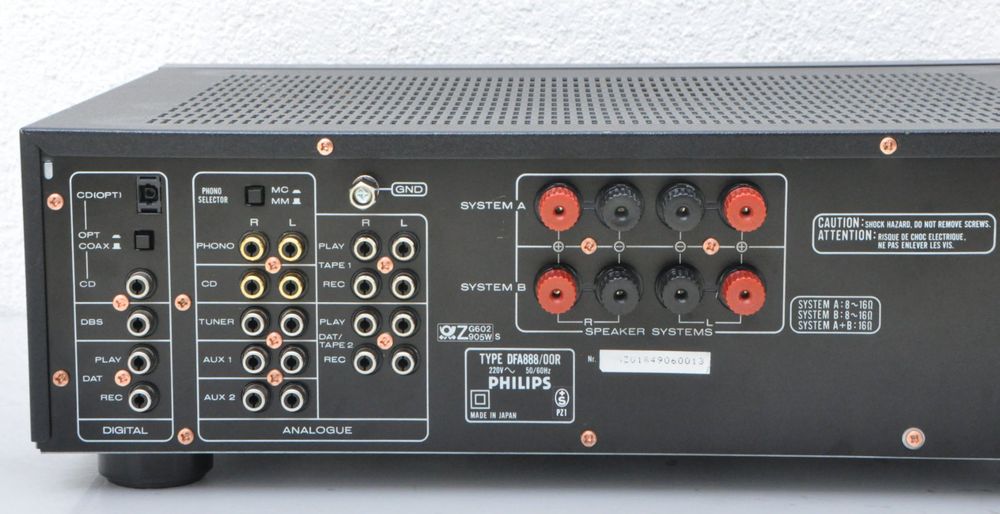 Philips DFA 888 Digital Vollverstärker( TDA1541 DAC) | Kaufen auf Ricardo