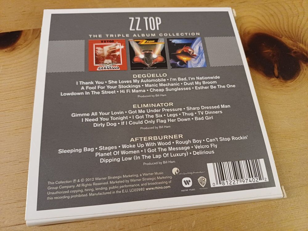 ZZ Top - The Triple Album Collection (Gebraucht) in Jona für CHF 16 ...