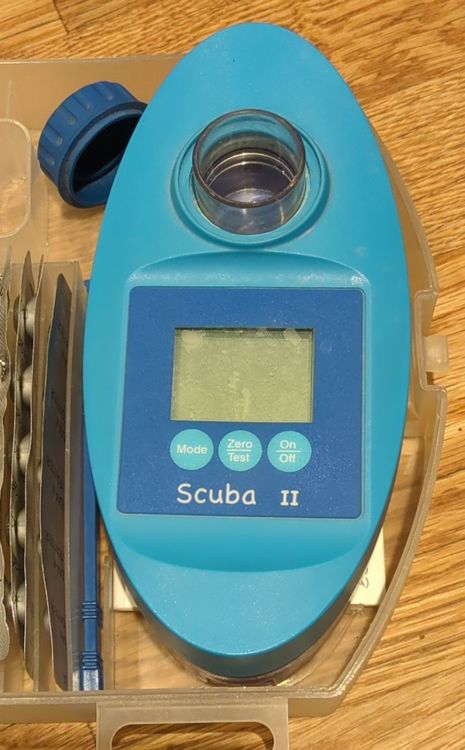 Scuba II Testeur digital pour piscine + recharge | Kaufen auf Ricardo