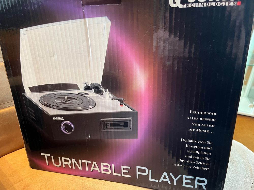 Turntable Player Q-Sonic | Kaufen auf Ricardo