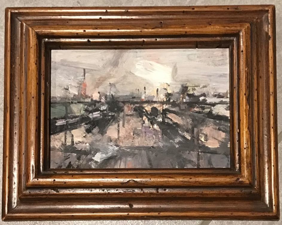 Walter Emil MÜLLER (1896-1983) Hafenszene Gemälde (Gebraucht) in Root für CHF 175 – mit ...