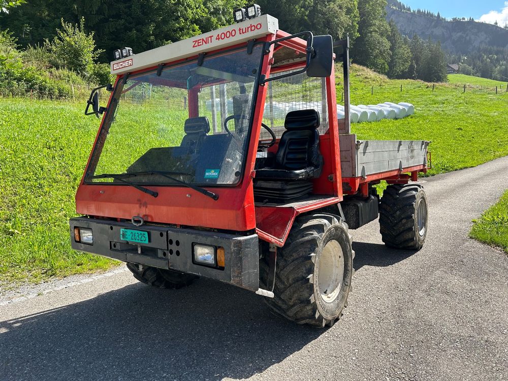 Transporter Bucher Zenit 4000 (Gebraucht) in Schangnau für CHF 9000 ...