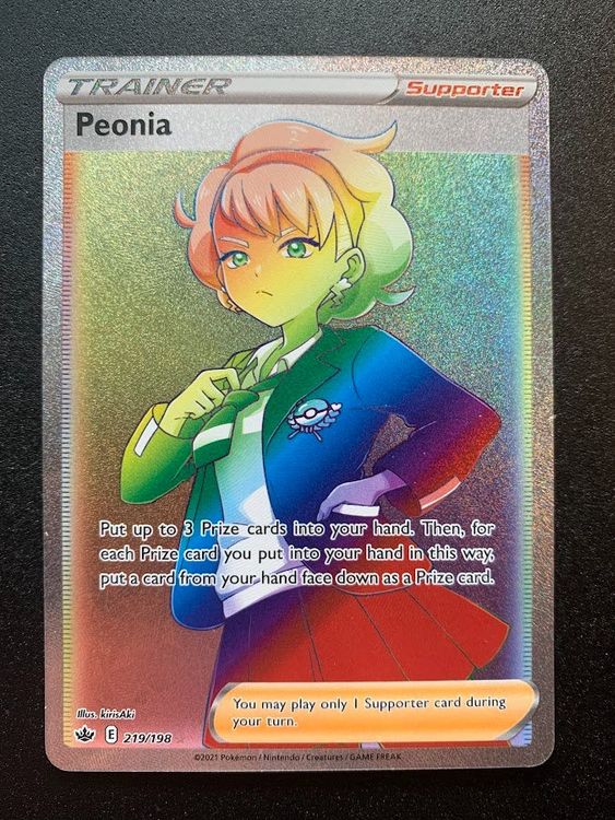 Pokemon card - carte - karte / PEONIA | Kaufen auf Ricardo