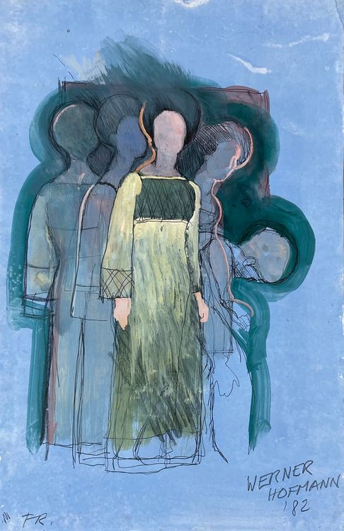 Werner Hofmann (1935-2005) Mischtechnik (Gebraucht) in für CHF 25 – mit ...