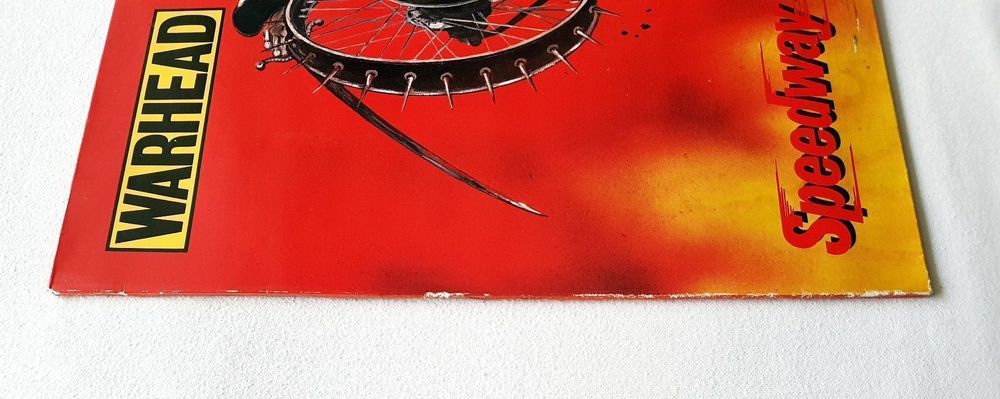 Warhead – Speedway - LP - 1985 - First Press - Mausoleum (Gebraucht) in ...