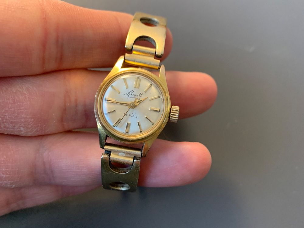 Musette Automatic Uhr 20mm läuft | Kaufen auf Ricardo