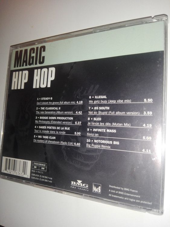 Magic Hip Hop (Sampler -CD) ©1996 BMG France | Kaufen auf Ricardo