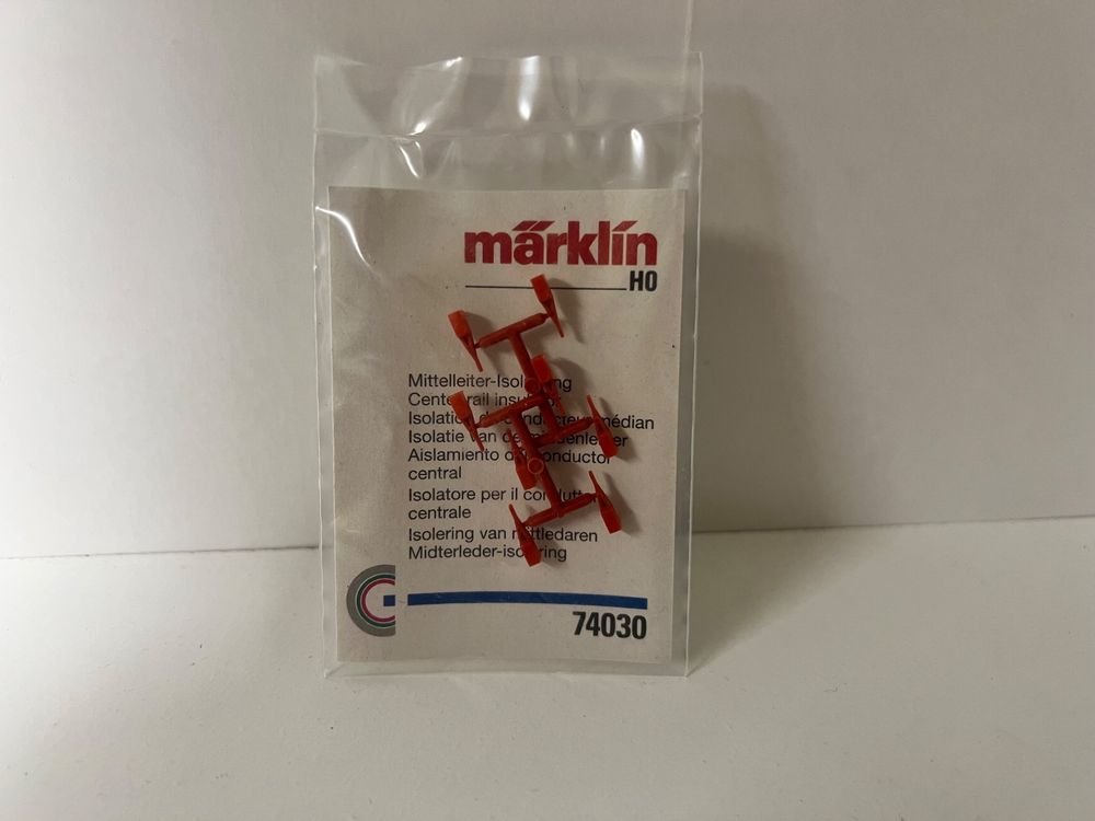 Märklin 74030 H0 Märklin C-Gleis Mittelleiter- Isolierung (Neu und ...