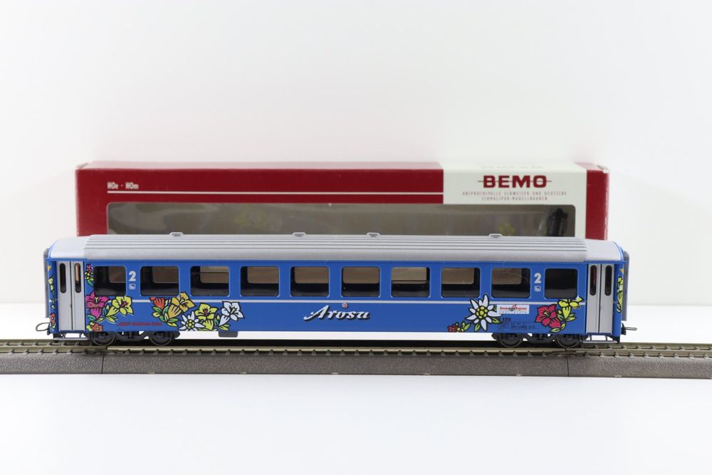 Bemo 3253 145 RhB B 2315 Leichtmetallwagen Arosa Express H0m (Gebraucht) in Ried (Muotathal) für ...