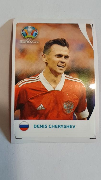 Panini EM EURO 2020 Coca Cola Sticker C11 Denis Cheryshev | Kaufen auf ...