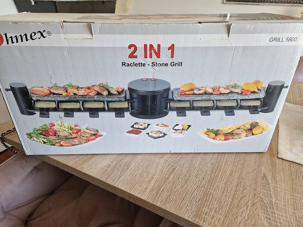 Raclette stone grill 2 in 1 apribile (Usato) a Bellinzona per CHF 50 ...