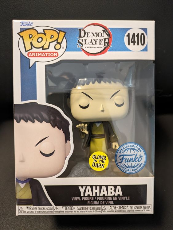 Funko Pop! Demon Slayer - Yahaba #1410 GitD (Neu und originalverpackt ...