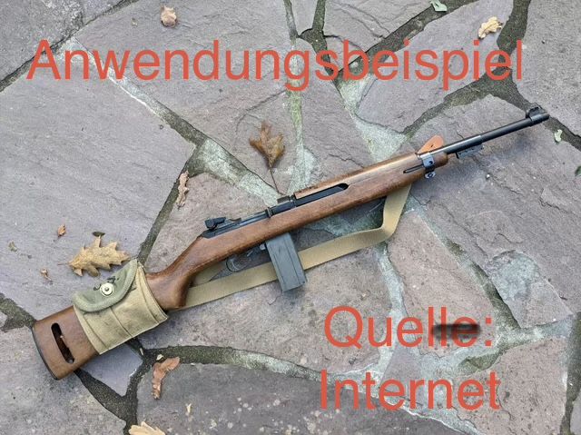 WW2 / US Army / M1 Carbine / Armee / Militaria (Neu (gemäss ...