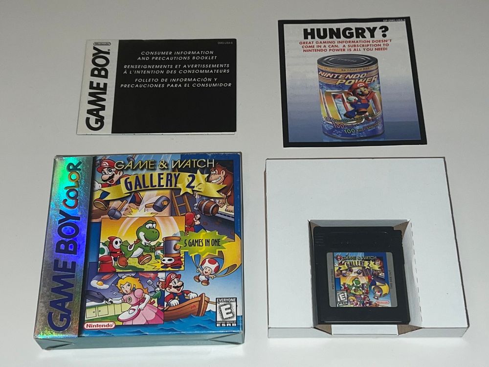 Game Boy Color (GBC) - Game & Watch Gallery 2 (OVP) [USA] | Kaufen auf Ricardo