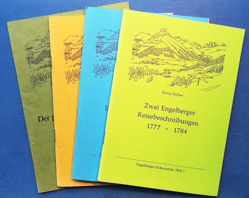 Engelberger Dokumente, Heft 3, 6, 7, 19. Engelberg, Obwalden | Kaufen ...