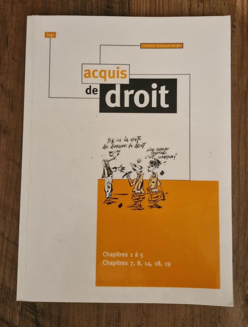 Acquis de droit (56.-) - Christine Schwaab Berger (Neuf (Voir ...