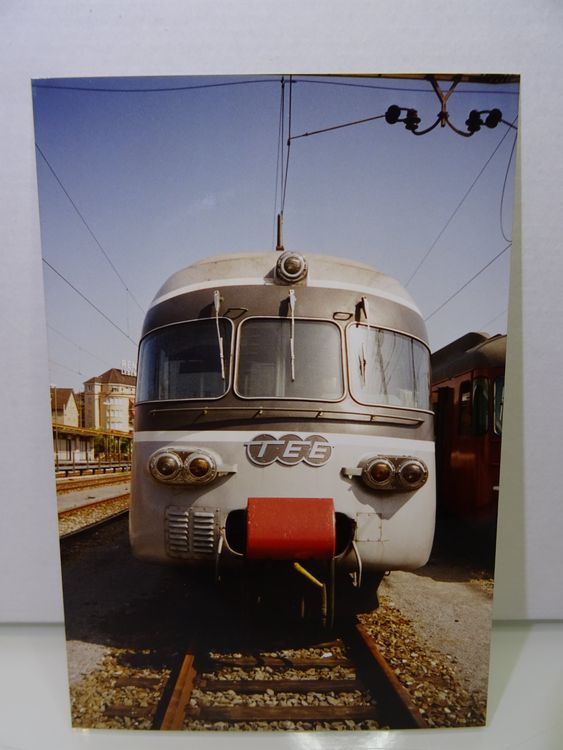 Foto SBB EC TEE RABe TEE II 1053 Zürich am 9. August 1992 | Kaufen auf ...