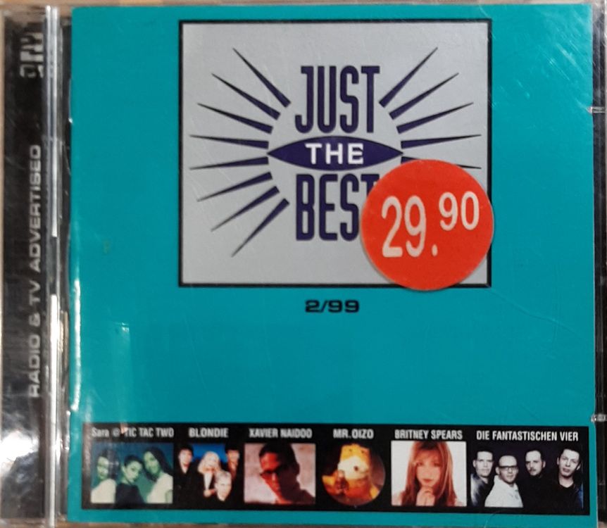 Just The Best Vol. 2-99, 2CD Hit Compilation Sampler 1999 (Gebraucht) in Schönenberg TG für CHF ...