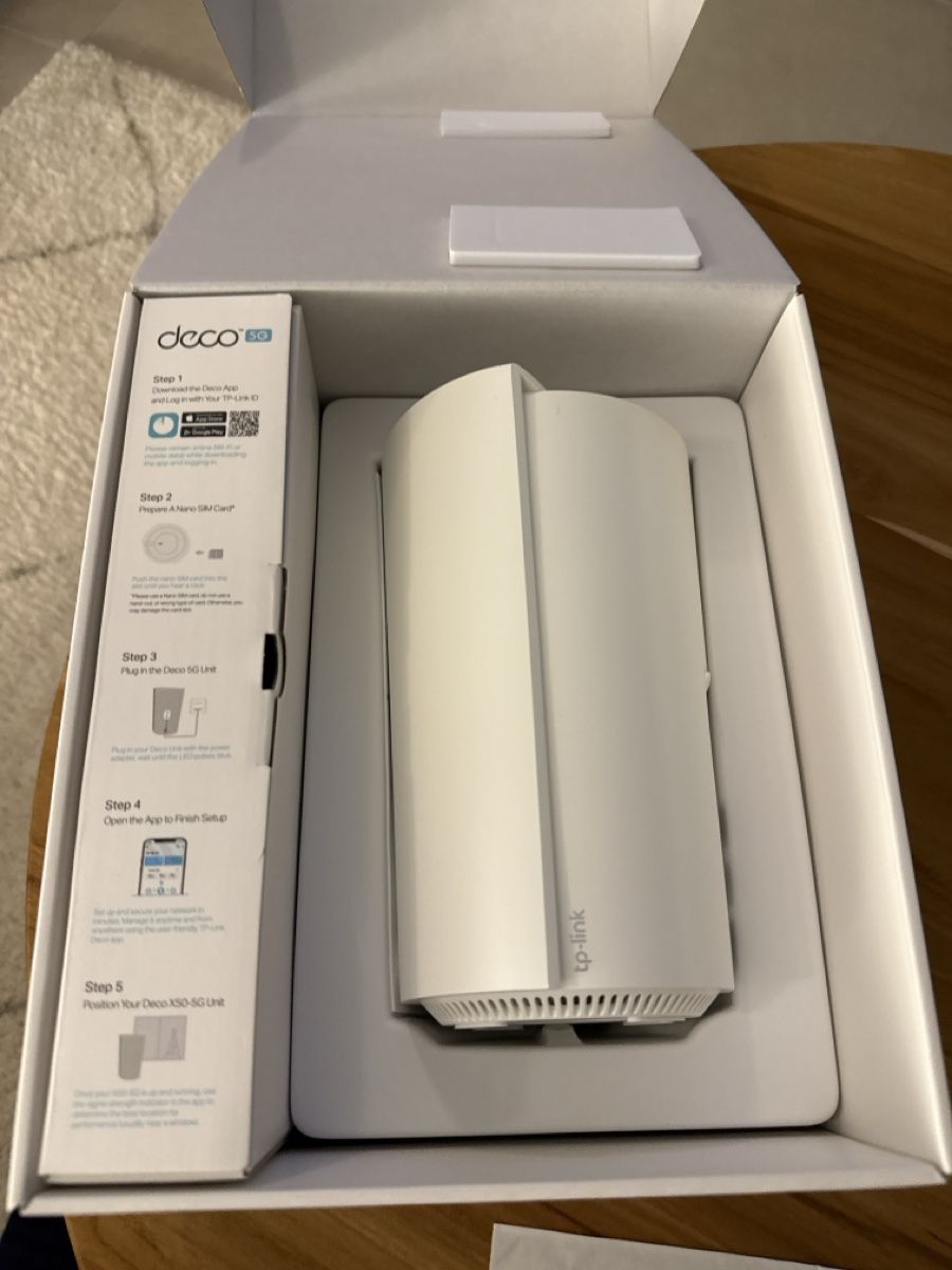 Neuer TP-Link Deco 5G Router, Top Zustand! (Neu und originalverpackt ...