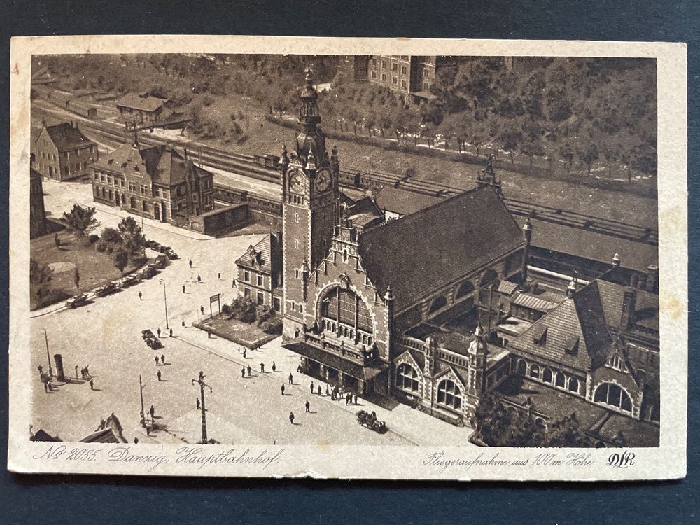 AK 1922 Danzig Hauptbahnhof | Kaufen auf Ricardo
