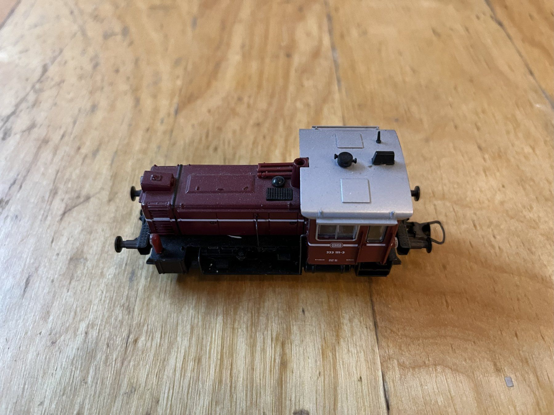 Roco 43477, BR 333 111-3 Köf Diesellok DB, H0 GS Analog (Gebraucht) in ...