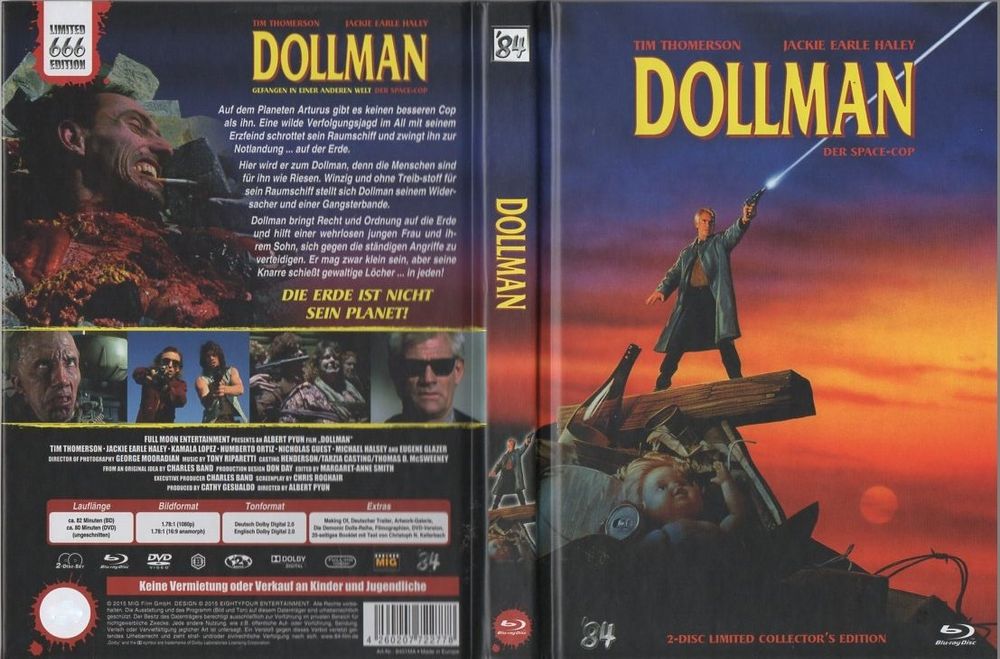 DOLLMAN -- 2-Disc Limited Collector's Edition -- MEDIABOOK (Gebraucht) in Beinwil am See für CHF ...