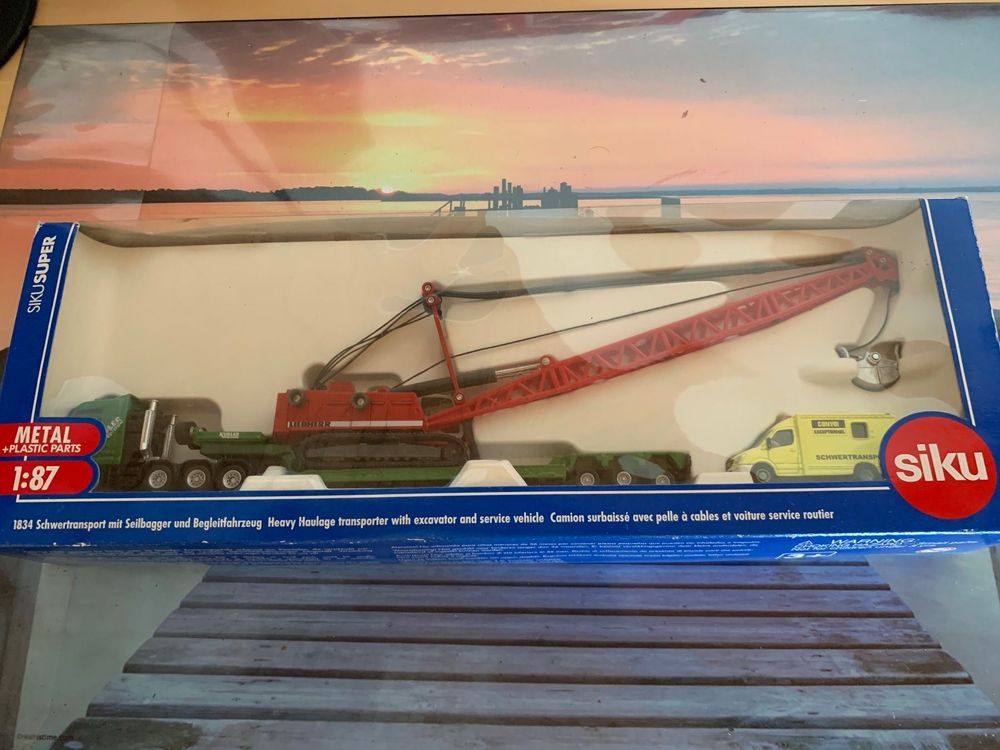 Siku 1834 1:87 H0 Schwertransporter Set (Gebraucht) in Deitingen für ...