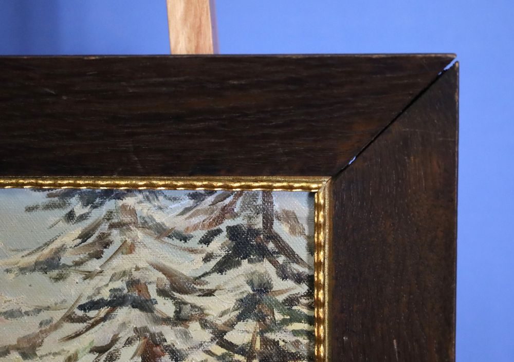 Carl Friedrich Felber 1880-1932, Öl auf Leinwand, signiert (Gebraucht ...