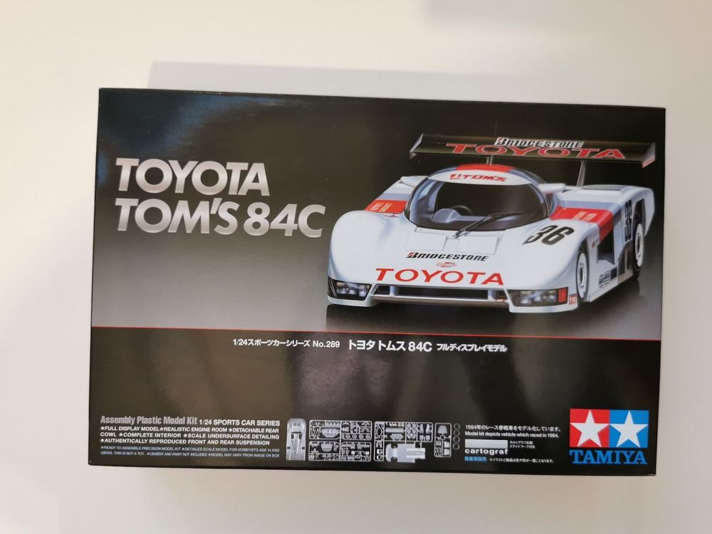 Tamiya Toyota Tom`s 84C 1/24 (Neu (gemäss Beschreibung)) in Bretzwil ...