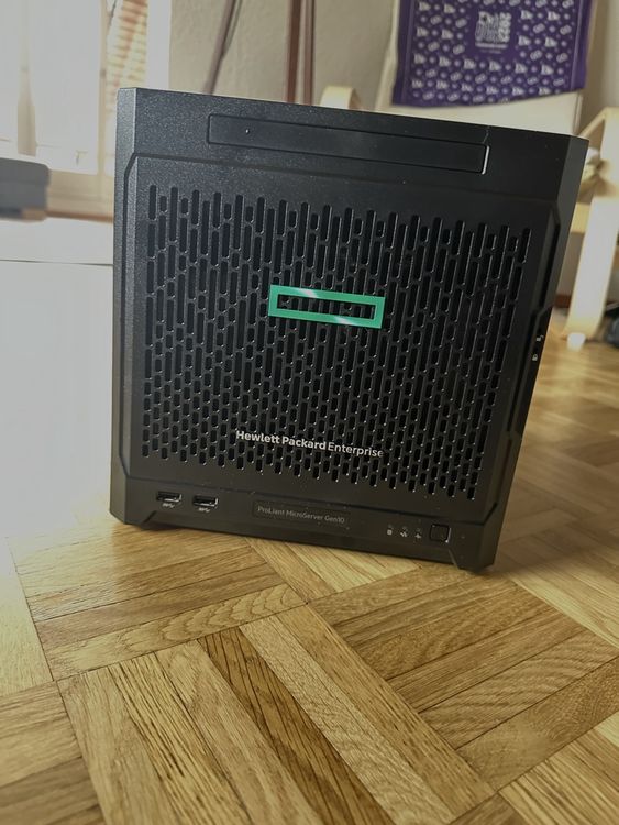 HP ProLiant MicroServer Gen10 - AMD X3418 - 32GB RAM (Gebraucht) in ...