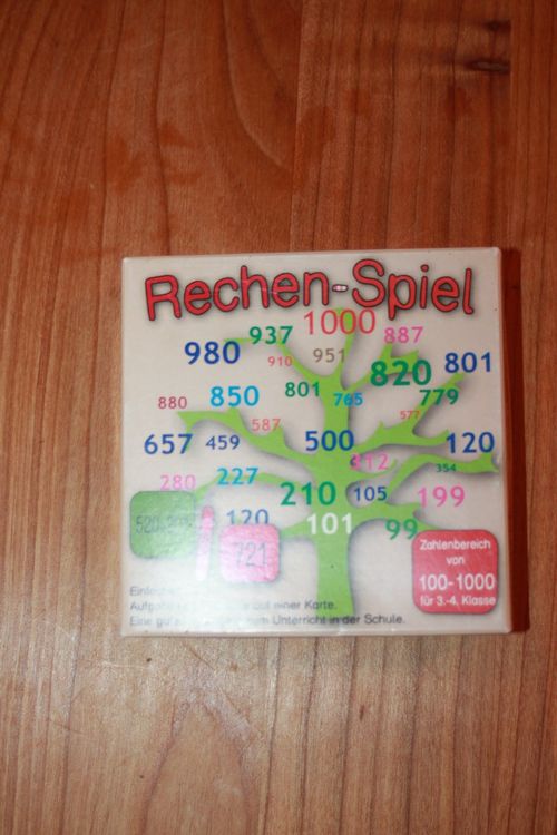 Schott Rechenspiel: Zahlenbereich 100-1000 , Plus und Minus (Gebraucht ...