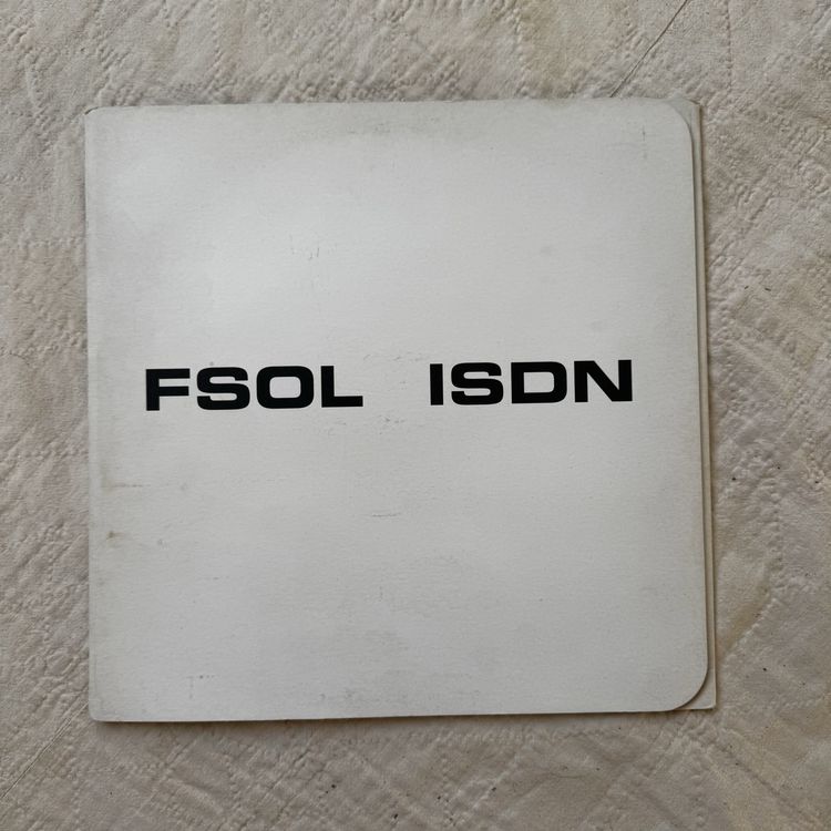 FSOL – ISDN 1995 trip hop vinyl (Gebraucht) in Zürich für CHF 70 – mit ...
