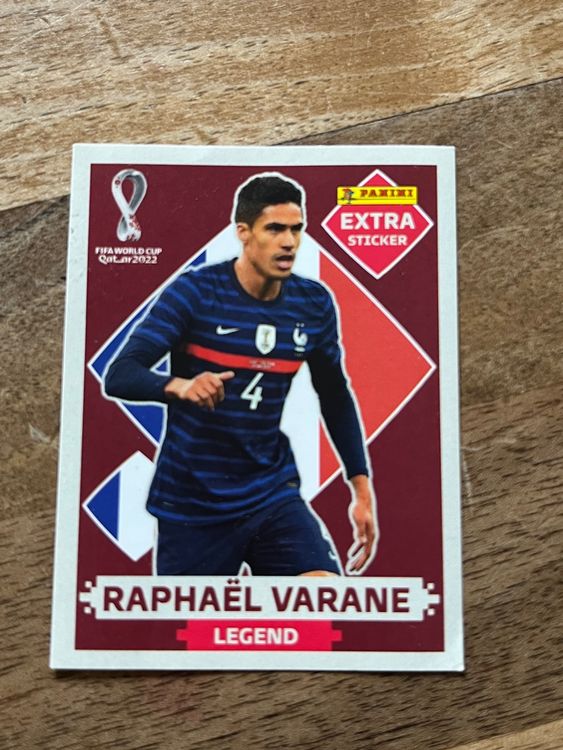 Panini Extra Sticker Raphael Varane (Gebraucht) in Bad Zurzach für CHF ...