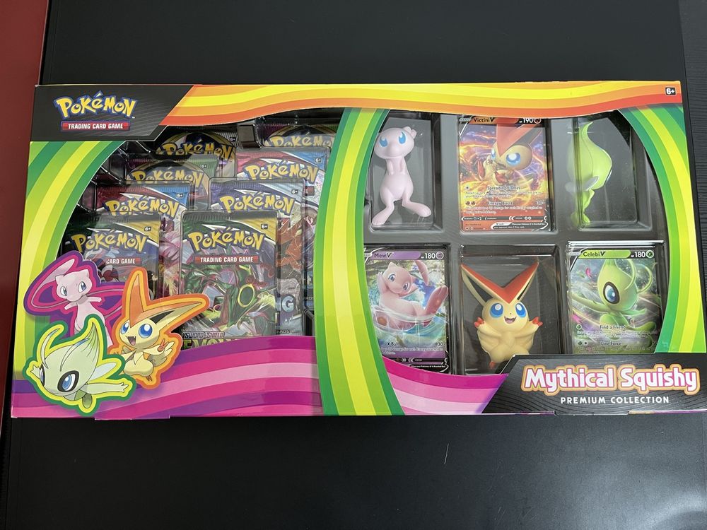 Pokémon Pack Mythical Squishy Premium NEW (Neu und originalverpackt) in ...