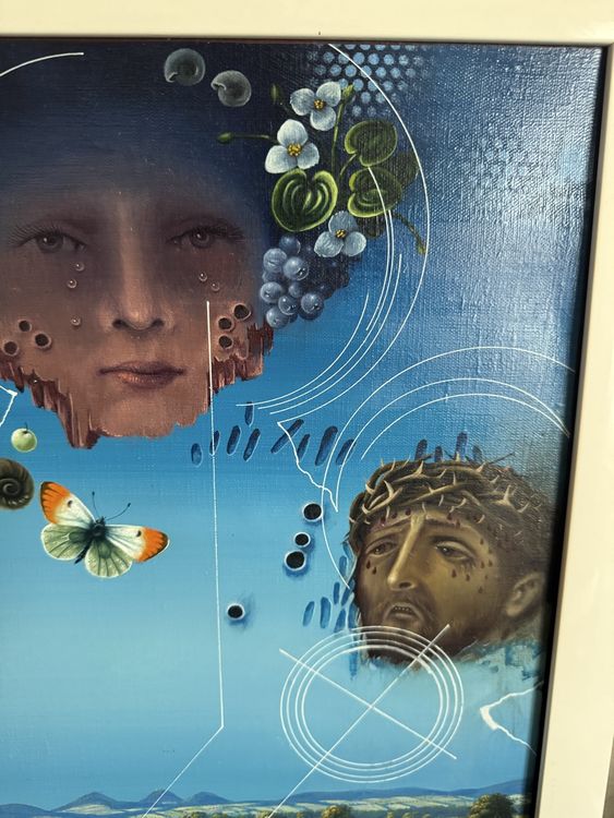 Original Gemälde von F.K. Foltyn, 50x40cm, Jahr 1992🖼️🎨 (Gebraucht) in ...