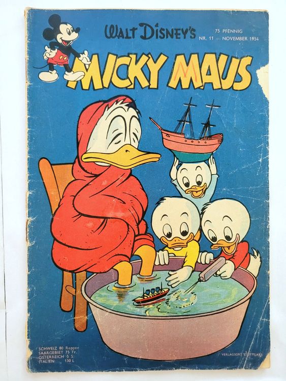 Micky Maus Heft 11 von 1954 | Kaufen auf Ricardo