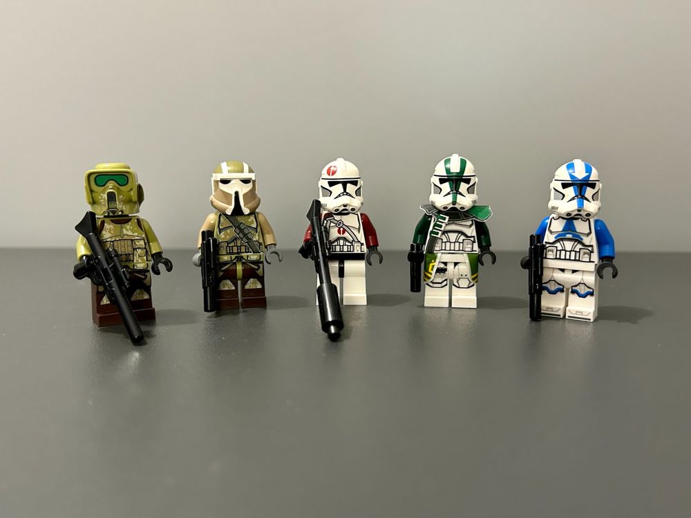 Lego Star Wars minifigs - Battlefront Clone Troopers (Gebraucht) in ...