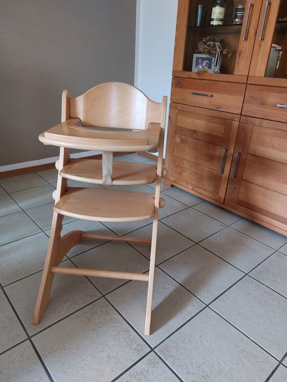 Tripptrapp / Kinderhochstuhl Massivholz Buche von Geuther (Gebraucht ...