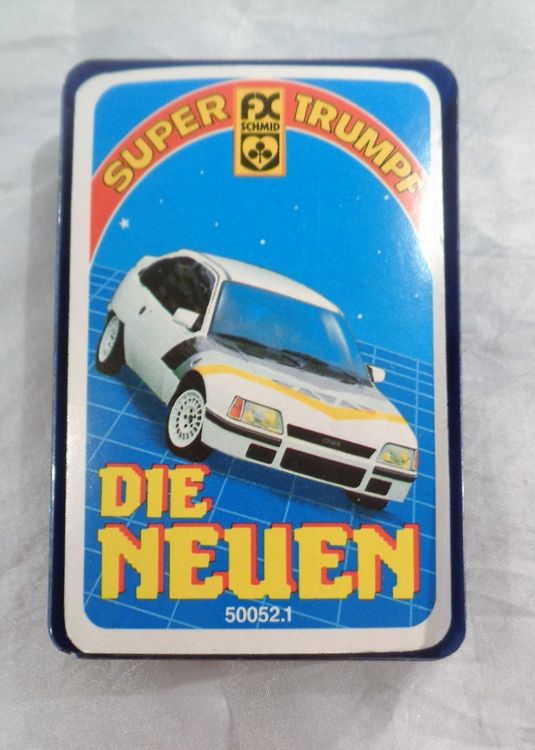 Auto Quartett - Die neuen / 32 Karten / 80er Jahre (Gebraucht) in ...