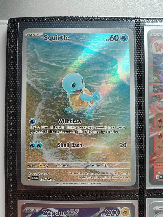Squirtle Schiggy Alternate Art - Pokemon 151 Mew (Gebraucht) in ...