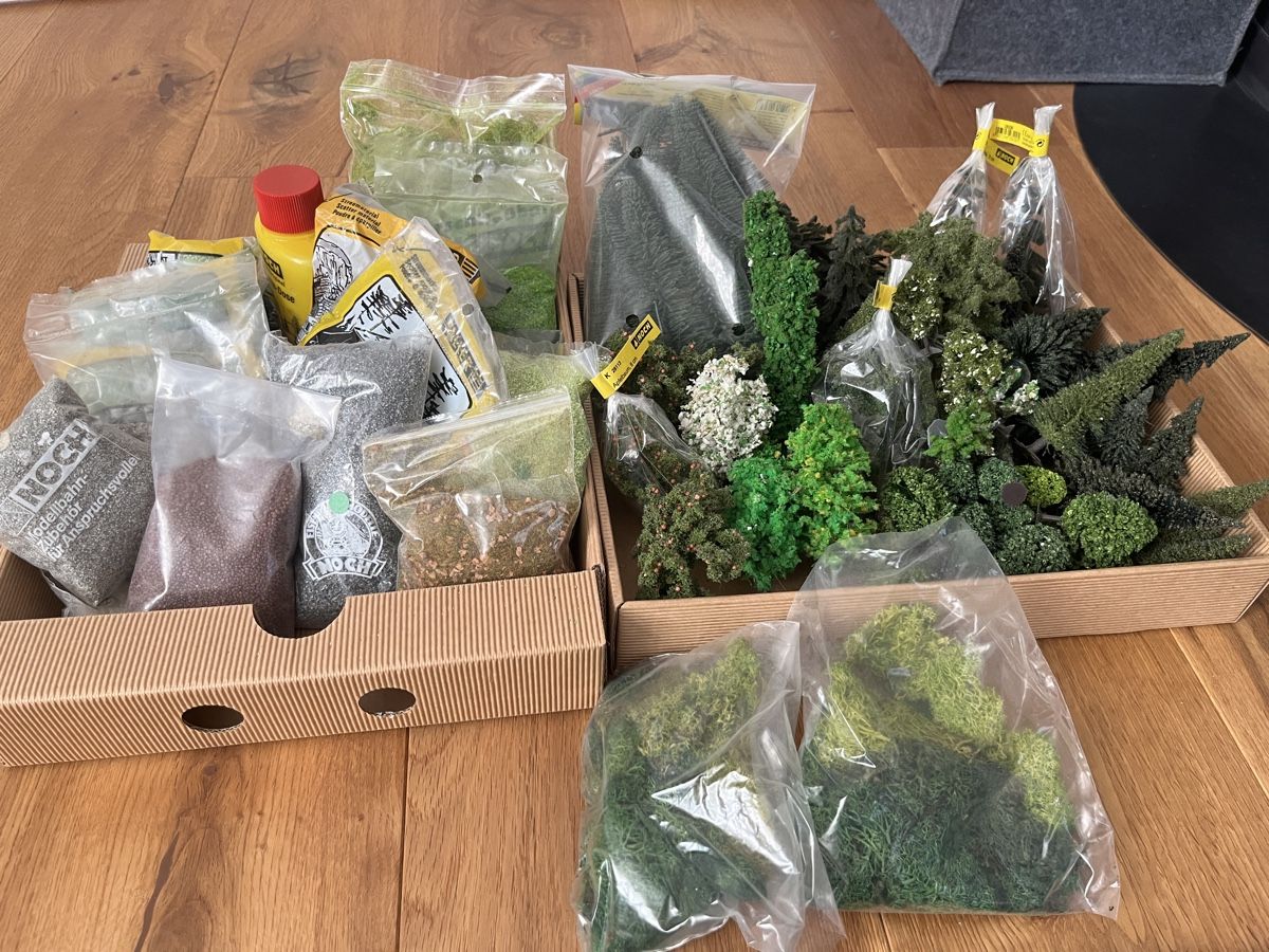 Vegetations Material H0 (Gebraucht) in Rüegsauschachen für CHF 1 – nur ...