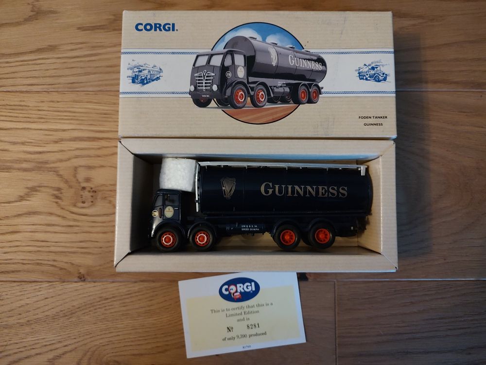 Corgi 97950 Foden Tanker Guinness (Neu (gemäss Beschreibung)) in ...