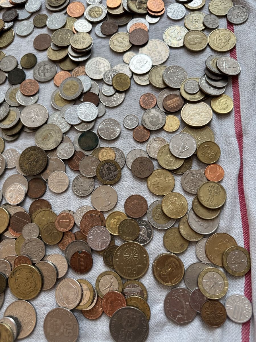 Münzsammlung und alte Banknoten aus aller Welt, Top! (Gebraucht) in ...