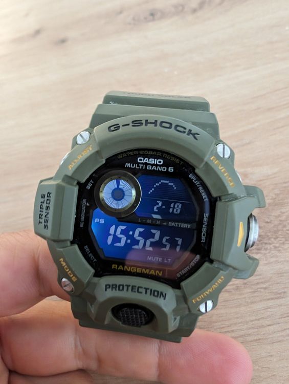 Casio Rangeman G-Shock GW-9400-3 | Kaufen auf Ricardo