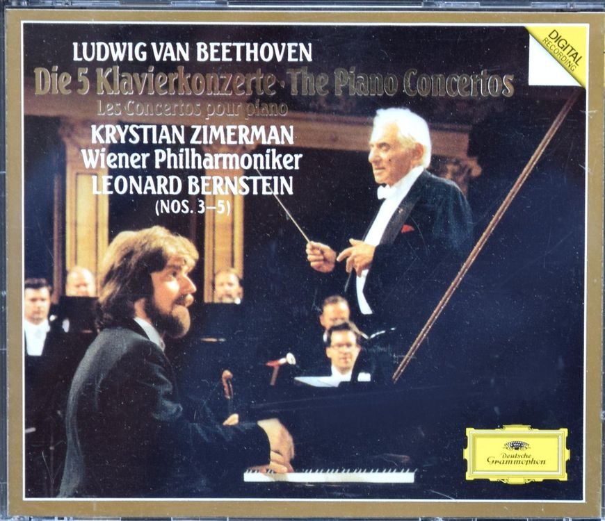 Beethoven Die Klavierkonzerte Nr. 1-5 Zimerman - 3 CD | Kaufen auf Ricardo