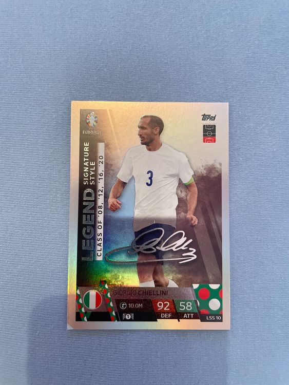 Topps Euro 2024 Legend Chiellini | Kaufen auf Ricardo