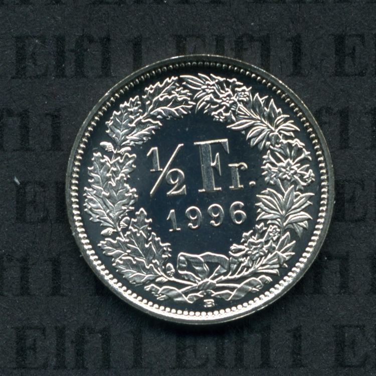 CHF___0.50 1996 stgl * nigelnagelneu! 50 Rappen (Neu (gemäss Beschreibung)) in Widnau für CHF 5 ...