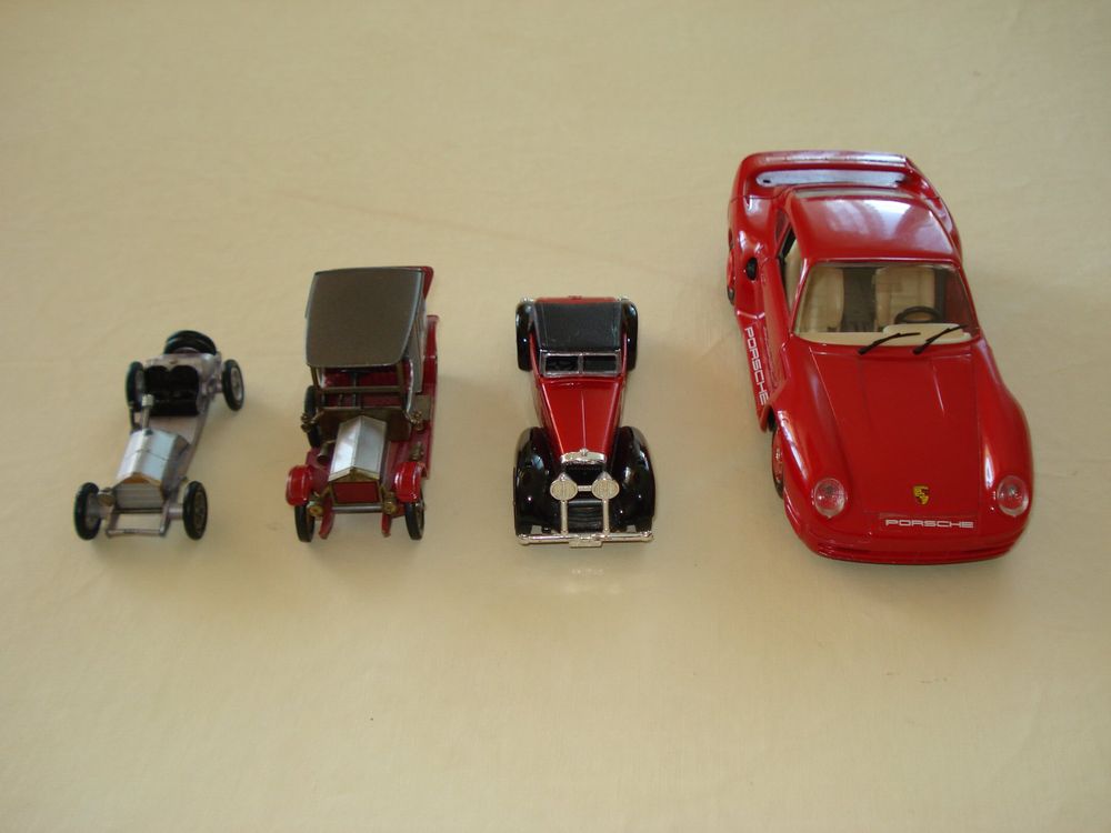 MERCER ROLLS-ROYCE HISPANO-SUIZA PORSCHE MODELLAUTO KONVOLUT (Gebraucht ...