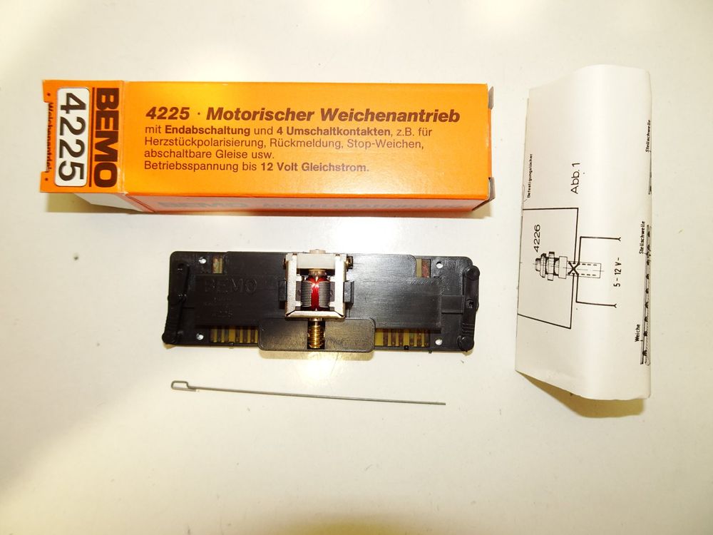 Bemo Motorischer Weichenantrieb HOm 4225 | Kaufen auf Ricardo