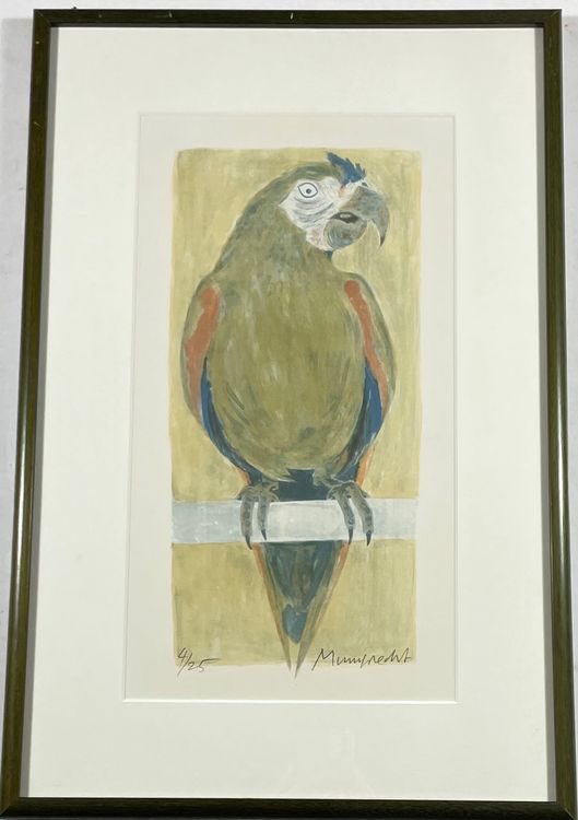 Walter Rudolf Mumprecht Lithographie Handsigniert | Kaufen auf Ricardo